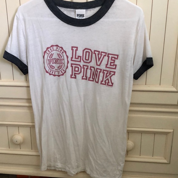PINK Victoria's Secret | Tops | Love Pink Tshirt | Poshmark